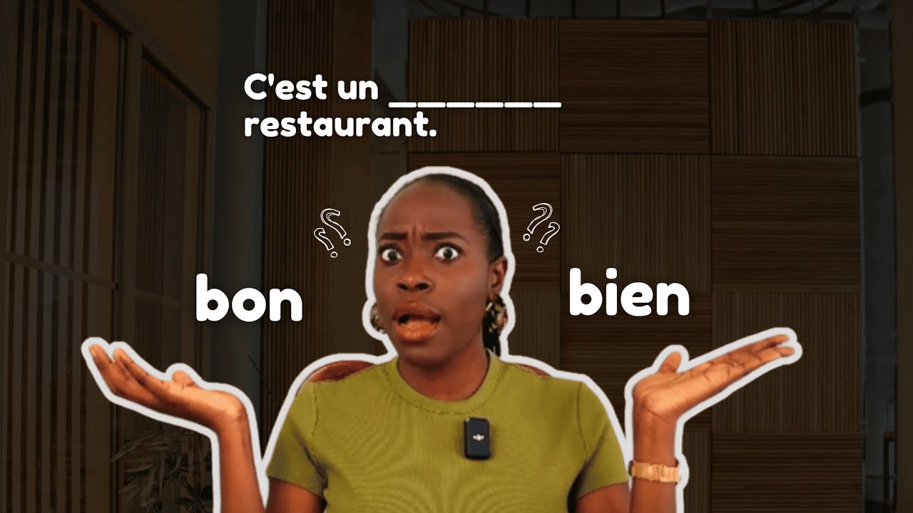Clear Up the Confusion Between "Bon" and "Bien" in French! 🇫🇷 - YouTube