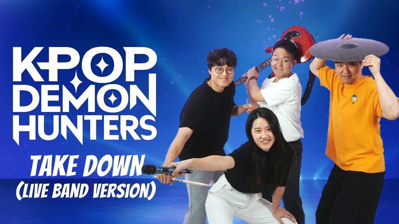 Huntrix – Take Down (Kpop Demon Hunters) | Rock Band Cover (Live ...