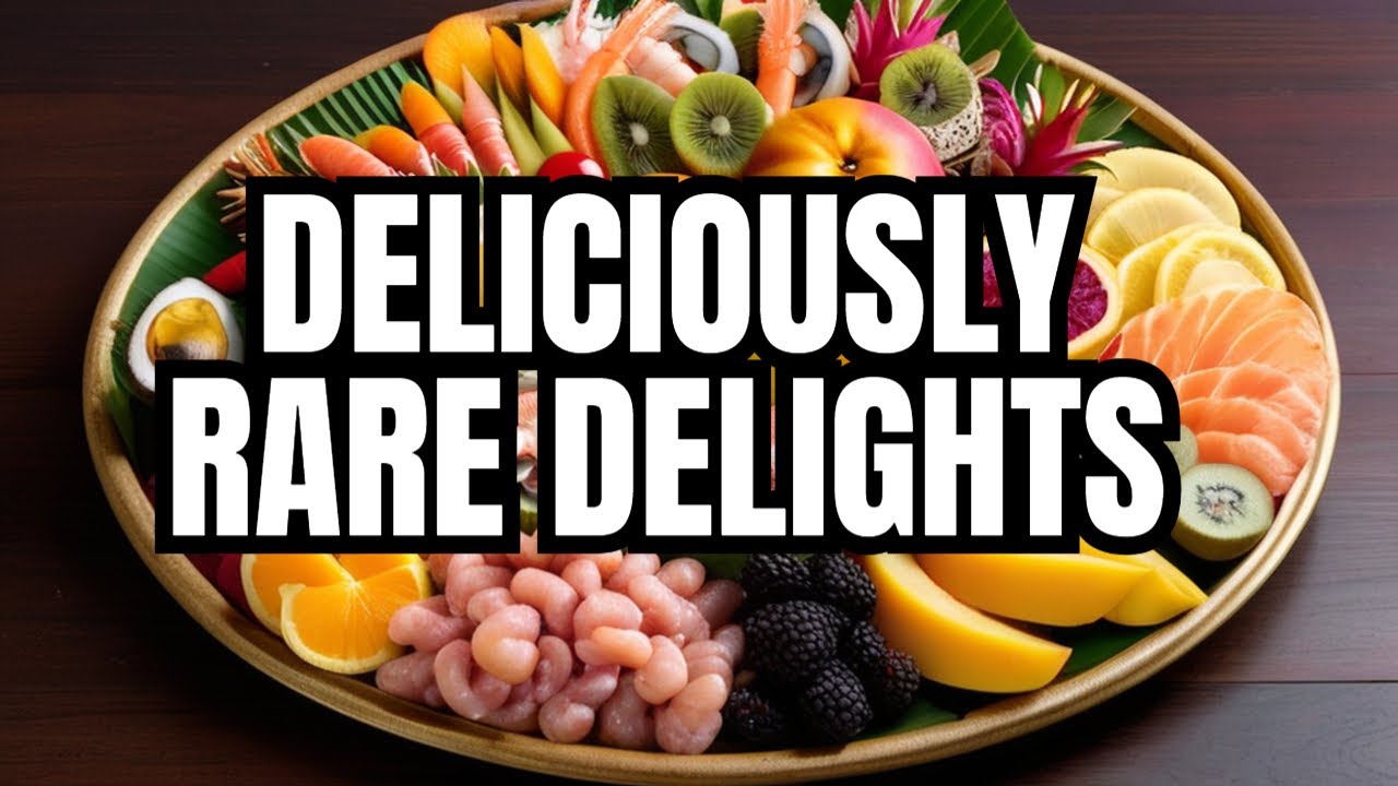 Rare And Exotic Foods: Discovering The Delicious Delights - YouTube