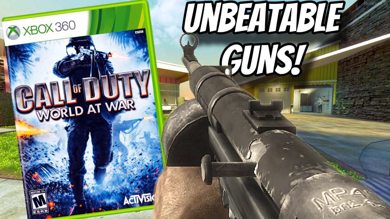 Call Of Duty World at War Best SMG's in 2024 COD WaW Xbox 360 - YouTube