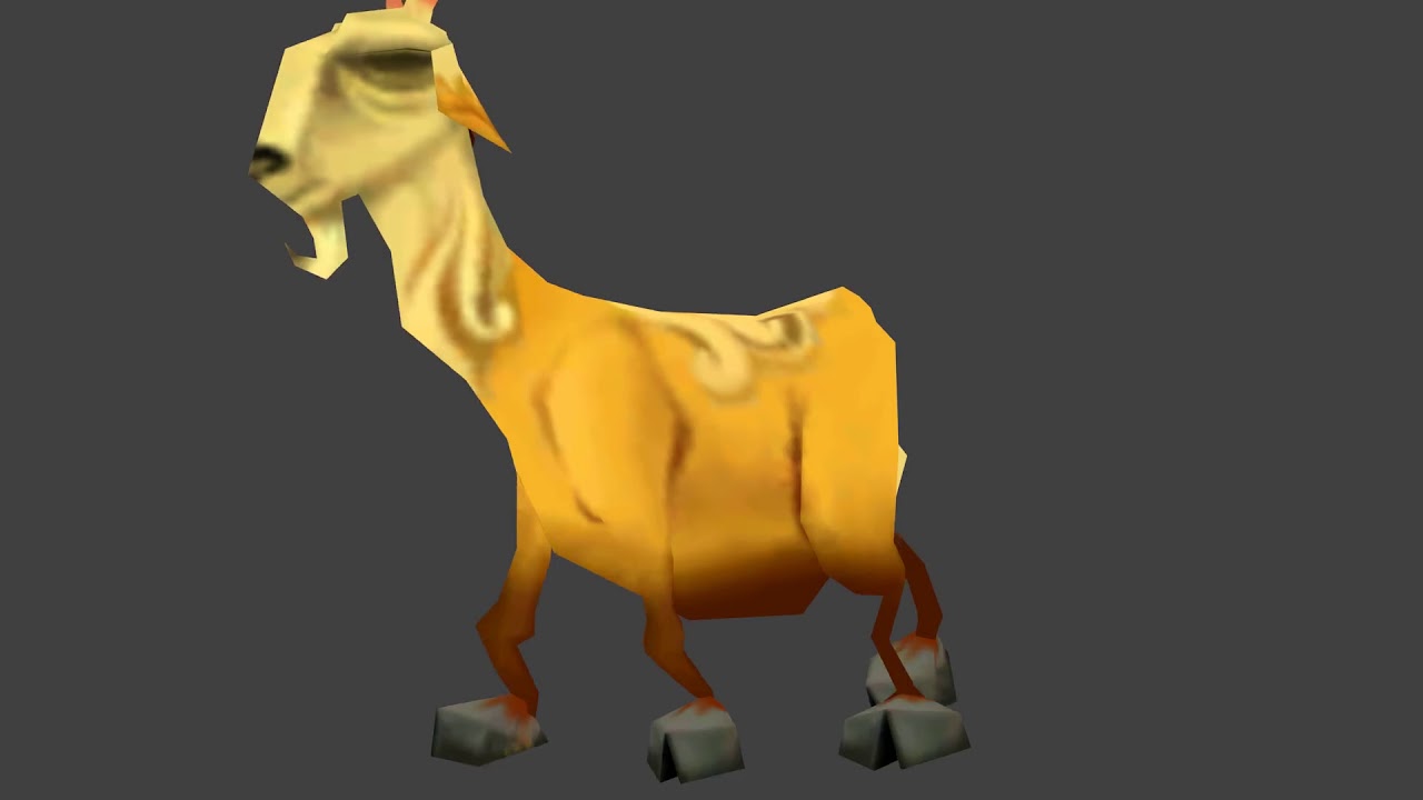 Goat Walk Cycle #1 - YouTube