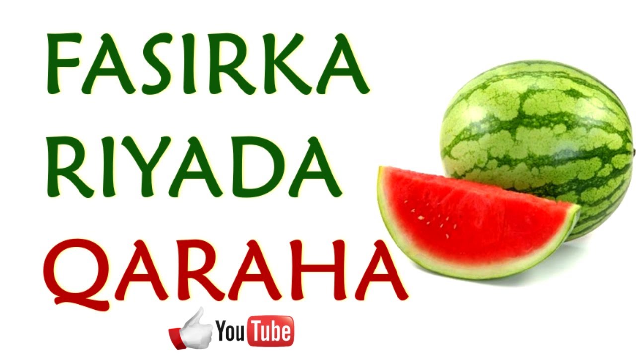 Riyada qaraha ama xabxabka qofkii ku riyoodo qare bisil ama xabxab ...