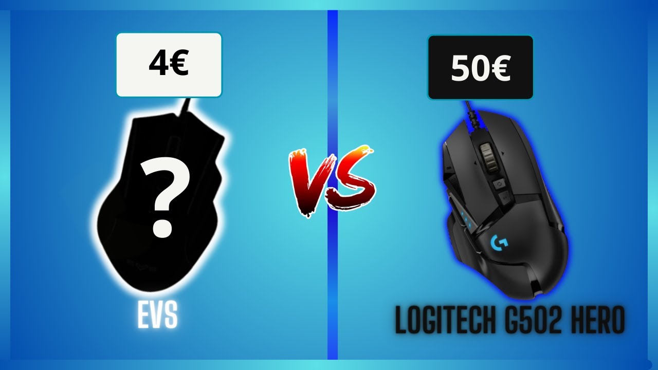 MOUSE DE 4€ VS RATON DE 50€ - YouTube