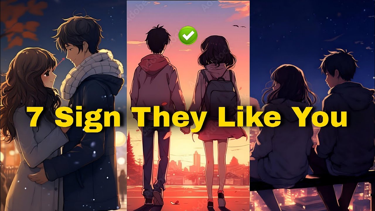 7 Signs Someone Really Likes You - HIDDEN Signals of Attraction |(हिंदी ...