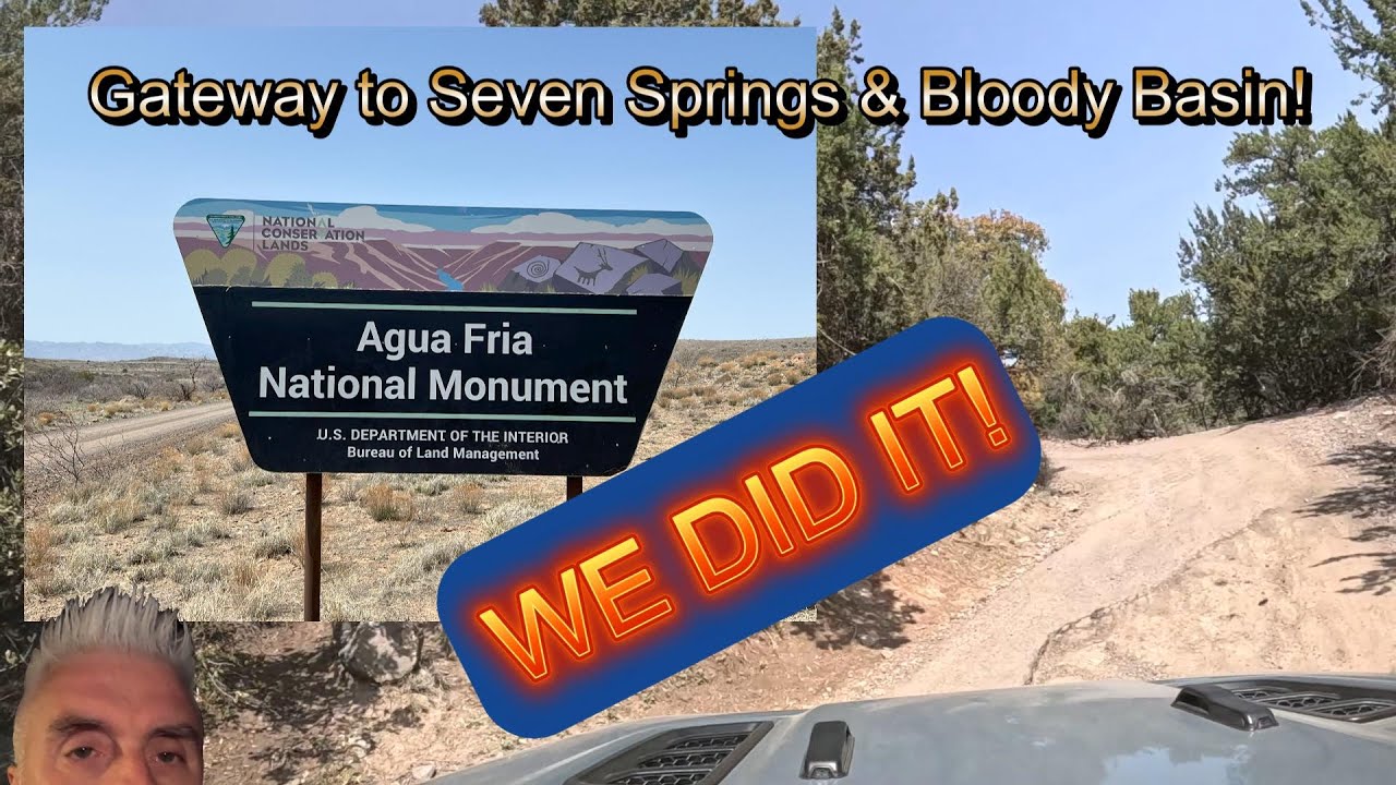 Off-Roading the Gateway to Seven Springs & Bloody Basin Trails - YouTube