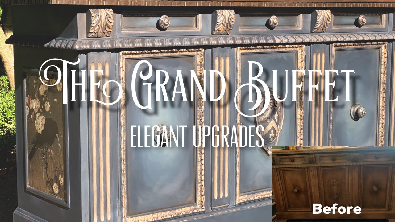 The Grand Buffet | Blending With Chalk Paint & Using Decorative Waxes ...