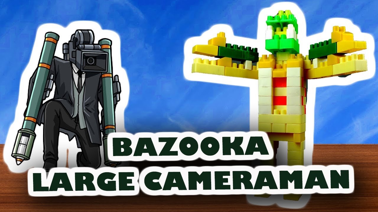 Cara Membuat Lego Bazooka Big Cameraman | Lego Block - YouTube