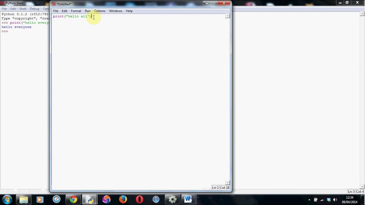 Getting Started With Python Youtube 5284