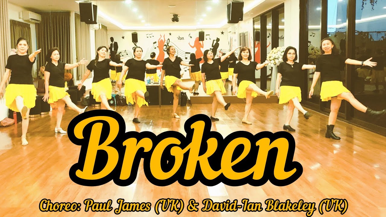 BROKEN - Line Dance | Paul James (UK) & David-Ian Blakeley (UK) | NDC ...