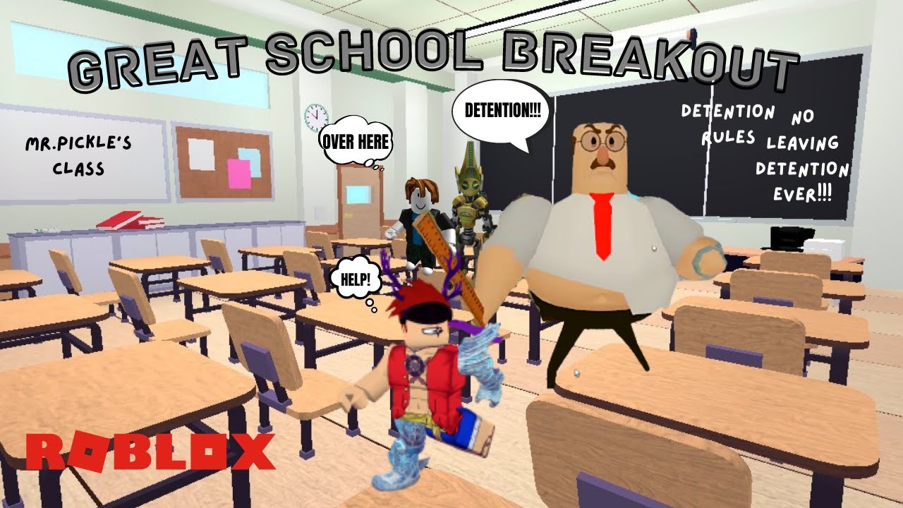 ROBLOX Great School Breakout | With Friends - YouTube