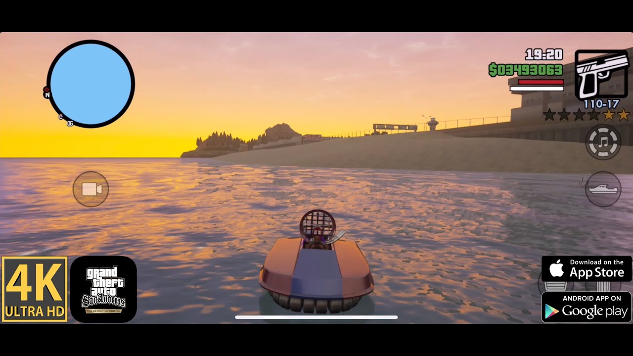 Vortex HOVERCRAFT - CHEAT - GTA: San Andreas – Definitive - 4K Mobile ...