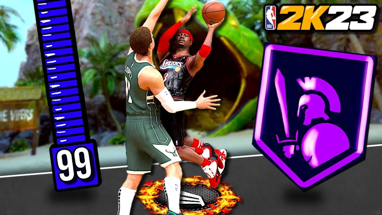 99 Layup + HOF Fearless Finisher is DISGUSTING on NBA 2K23 - YouTube