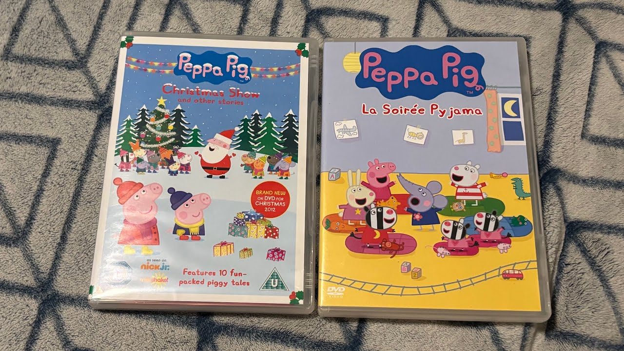 My Peppa Pig 2012 DVD Collection - YouTube