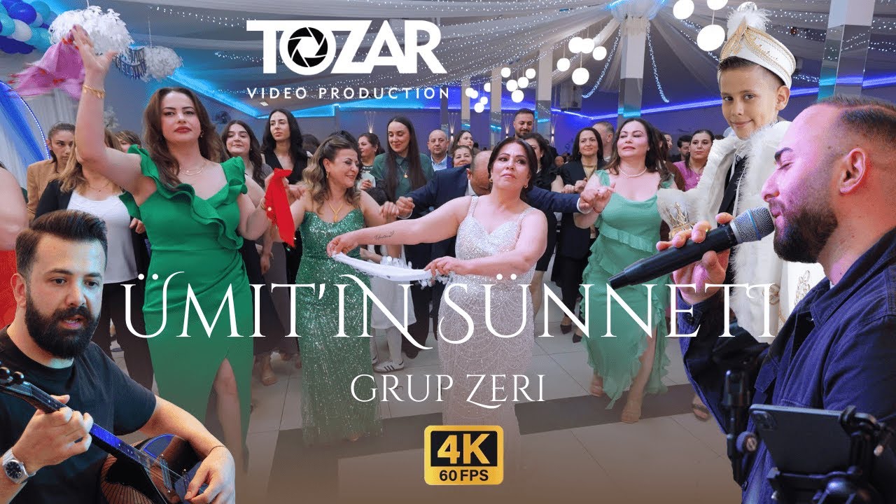 PART 1 // Pazarcik Sünnet Töreni // GRUP ZERI // 4K 60P // Ümit Cem ...