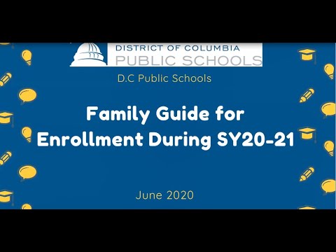 Learn How to Complete DCPS Online Registration - YouTube
