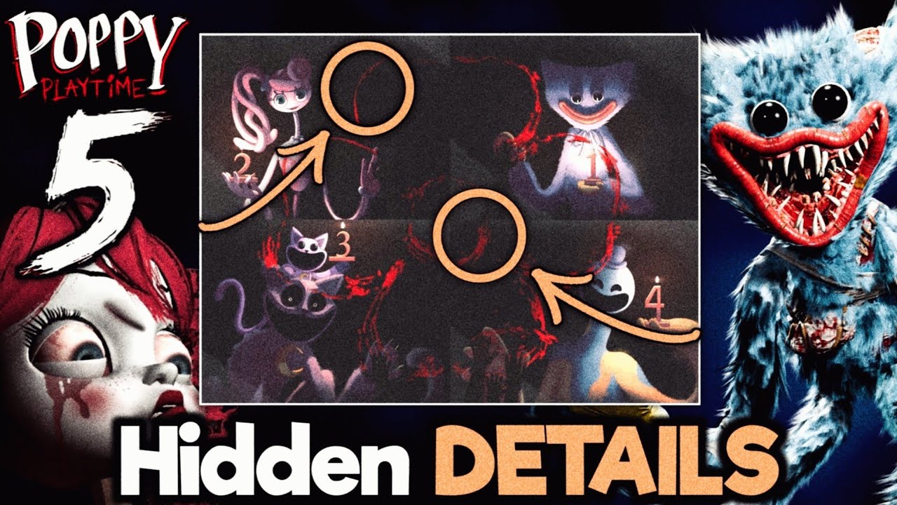 Poppy Playtime Chapter 5 - Hidden SECRETS of the New TEASER IMAGE Now ...