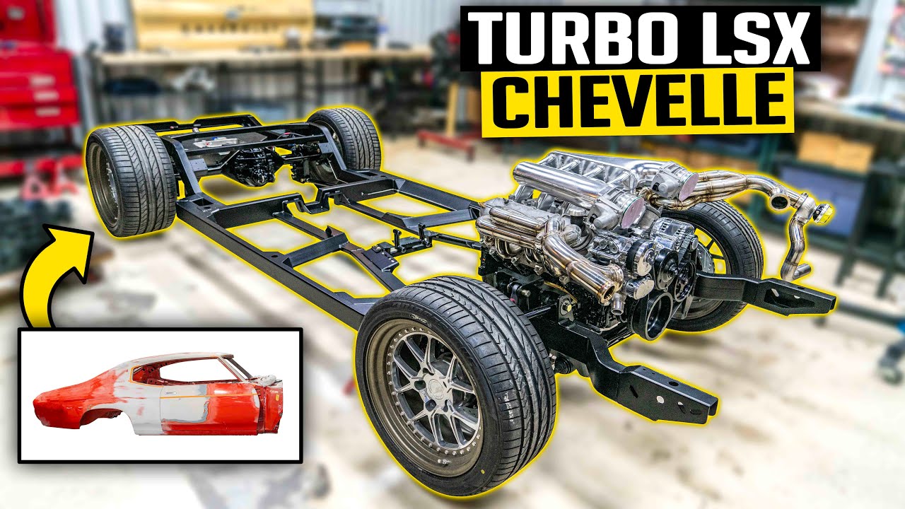 Twin Turbo LSX Swapped Chevelle Roadstershop Chassis Reassembly - Turbo ...