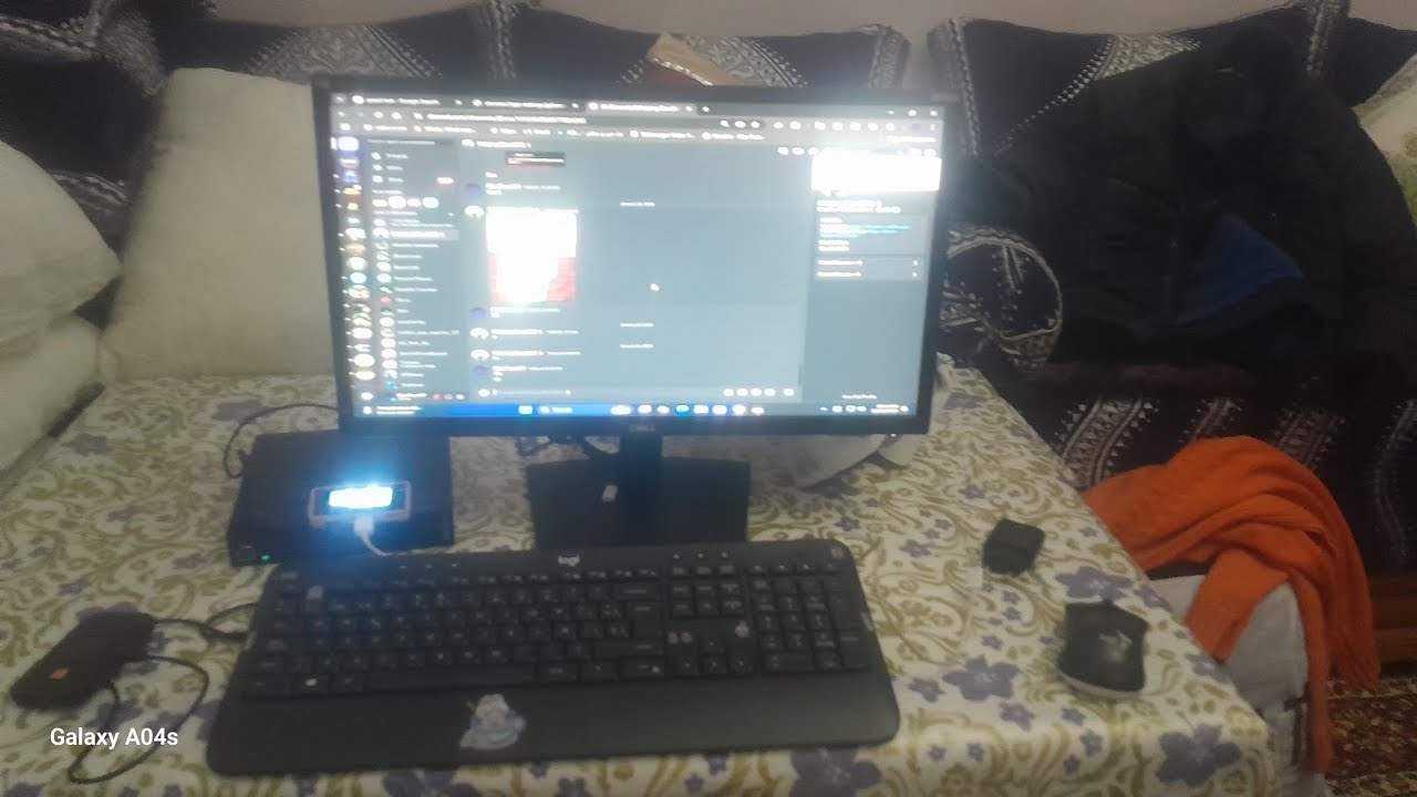 my pc setup reveal ! - YouTube