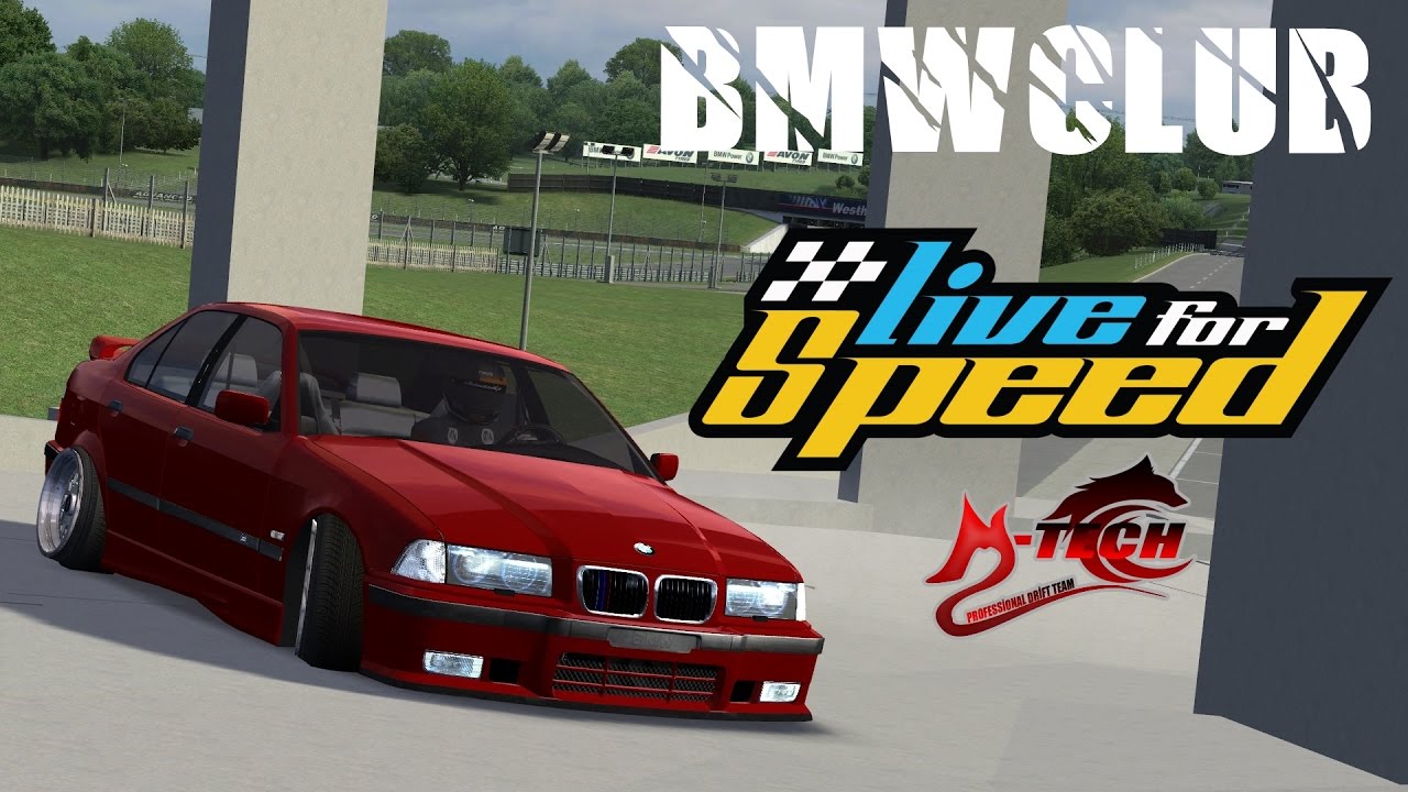 LFS -BMW E36 car park drift - YouTube