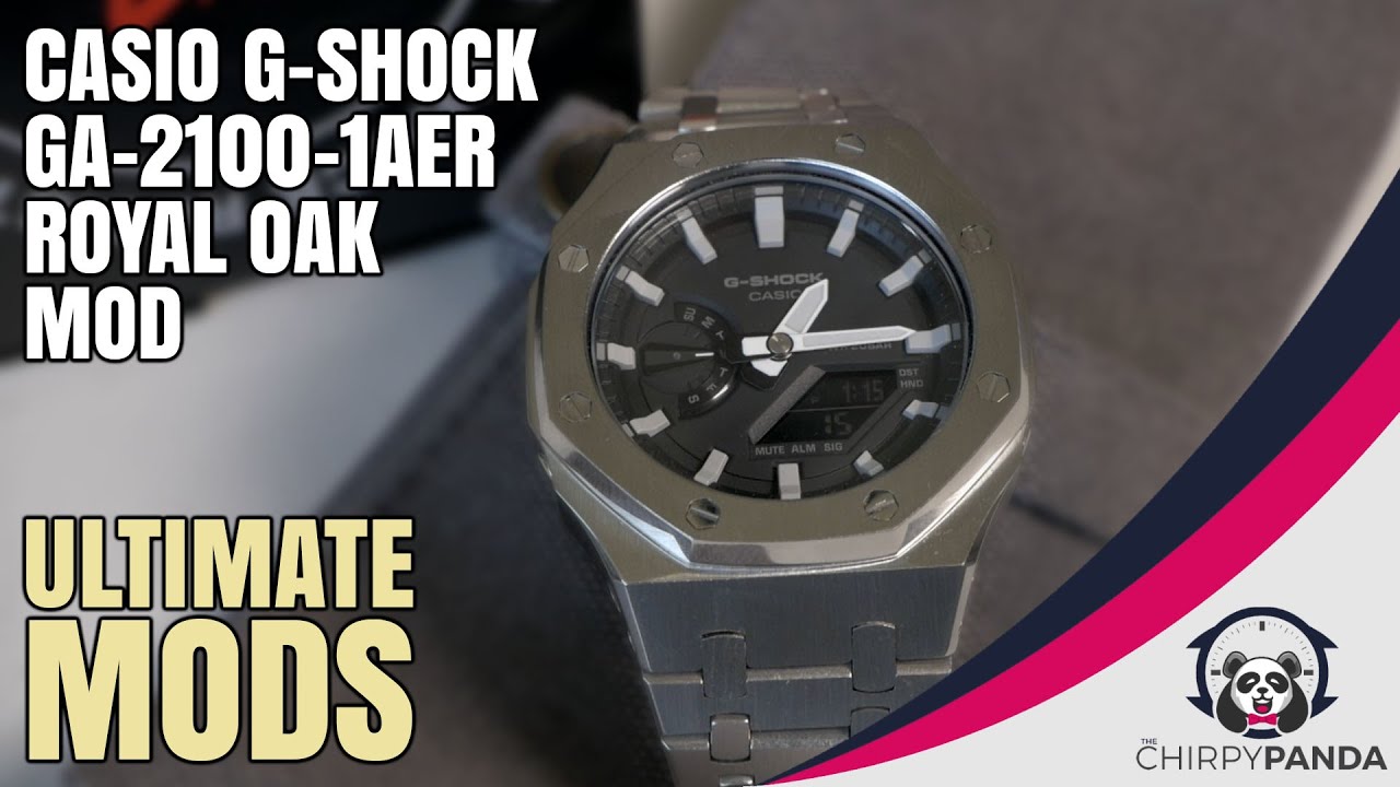 The Best CasiOak Mod Gen 3 kit - Build your own CasiOak (G-Shock GA ...