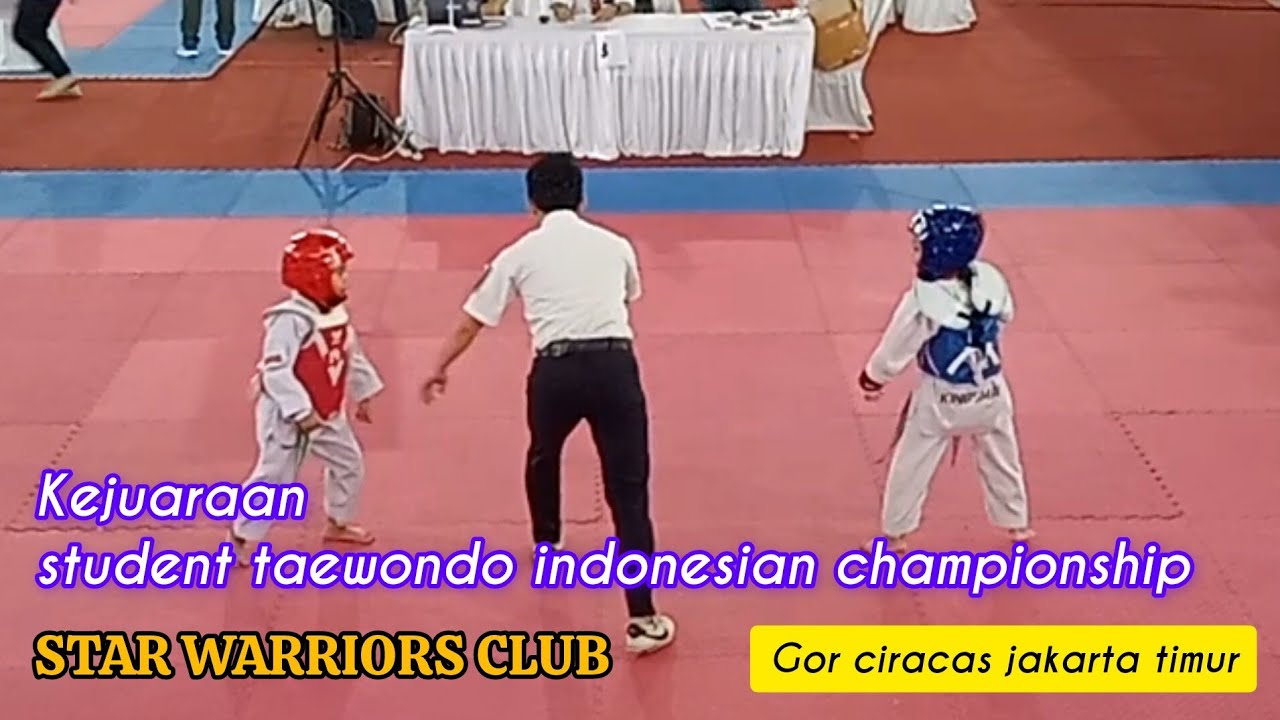 AZZA STAR WARRIORS CLUB ( merah ) Kejuaran STUDENT TAEKWONDO INDONESIAN ...
