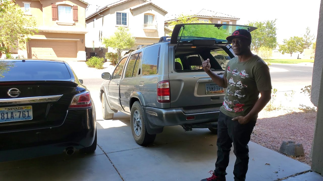 1996-2004 Nissan R50 Pathfinder| OEM Rear Hatch Glass Release Upgrade ...