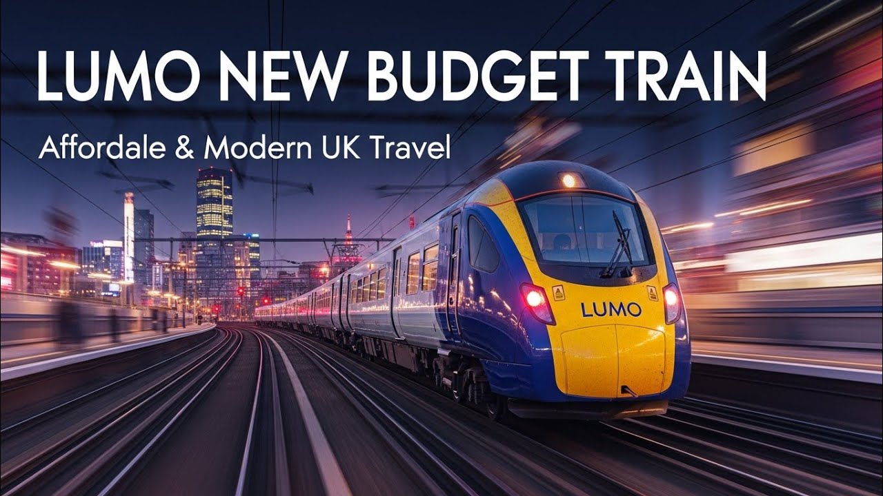 Lumo New Budget Train UK Affordable & Sustainable Travel Experience ...