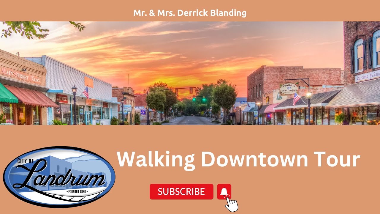 Landrum Downtown Walking Tour - YouTube