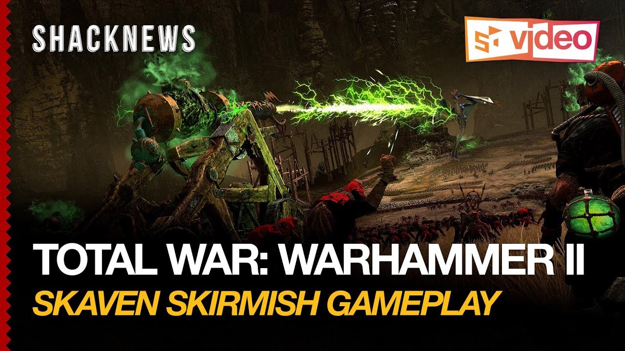 Total War: Warhammer II Skaven Skirmish Gameplay - YouTube