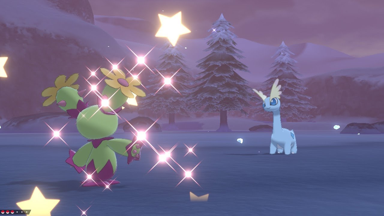 Shiny Maractus in Pokémon Sword - YouTube