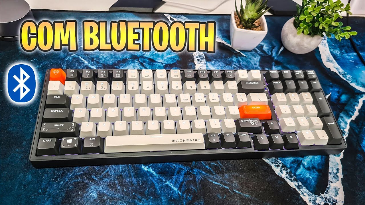 Layout COMPACTO e com NUMÉRICO - Machenike K600 - YouTube