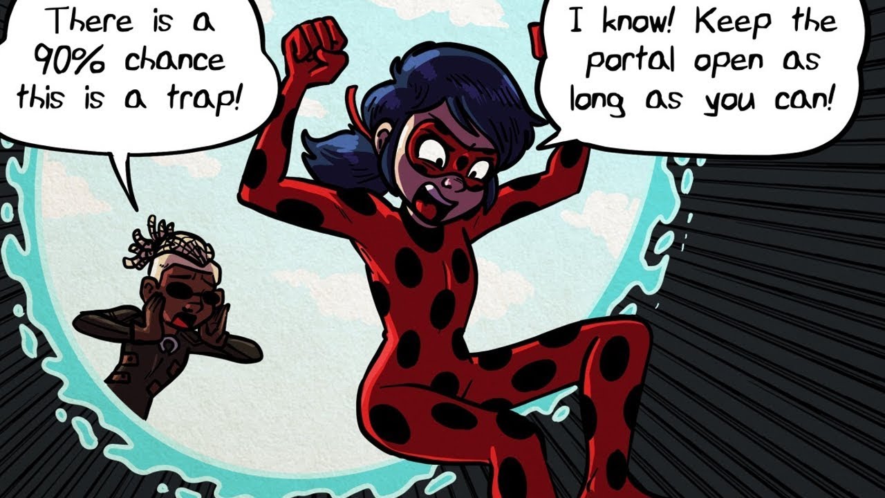 MARINETTE GETS TRAPPED! (Miraculous ladybug comic dubs compilation ...