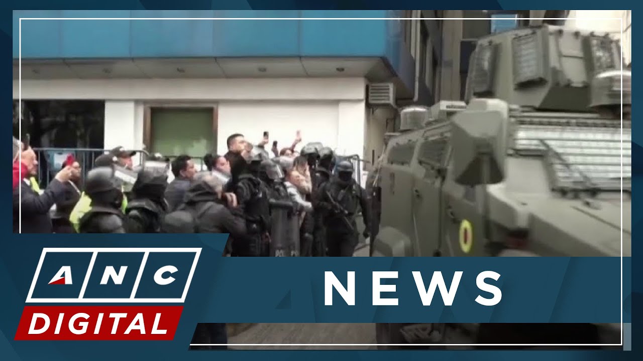 Mexico breaks relations with Ecuador after embassy stormed | ANC - YouTube