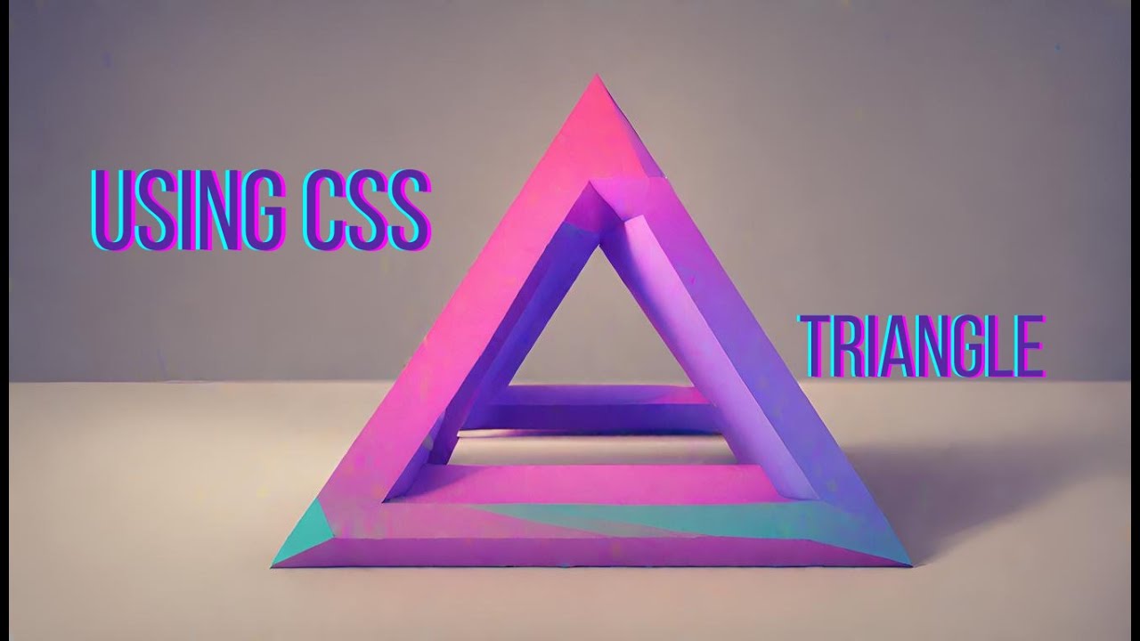 Creating Triangular Shapes in React with CSS | Simple Tutorial - YouTube