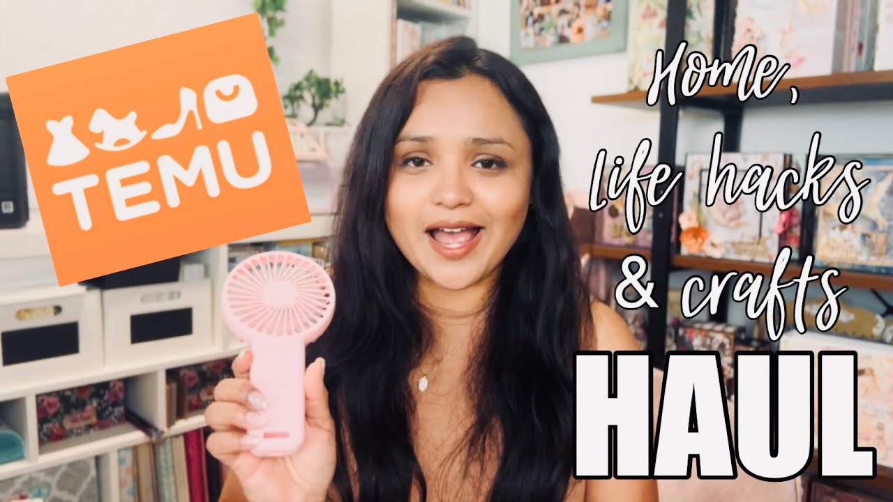 TEMU HAUL ~ Home, life hacks and crafts! - YouTube