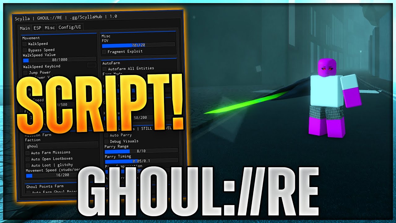 GHOUL://RE Script Hack | Auto Farm, Kill Aura, Auto Parry & MORE! - YouTube