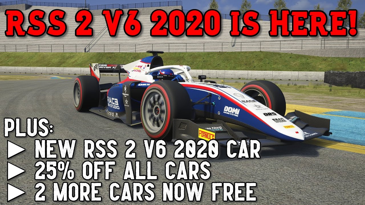 RSS 2 V6 2020! PLUS: 2 Free Cars from Race Sim Studio & More - YouTube