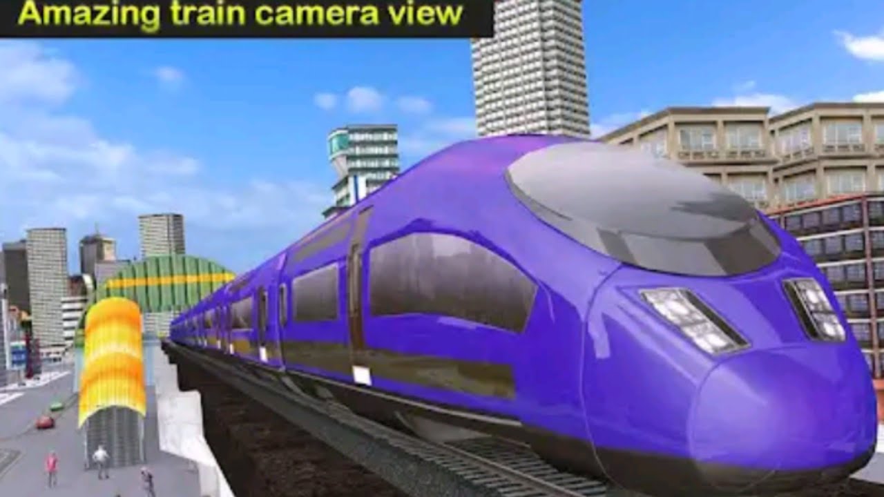 US bullet train with past speed amazing features@A game world# - YouTube