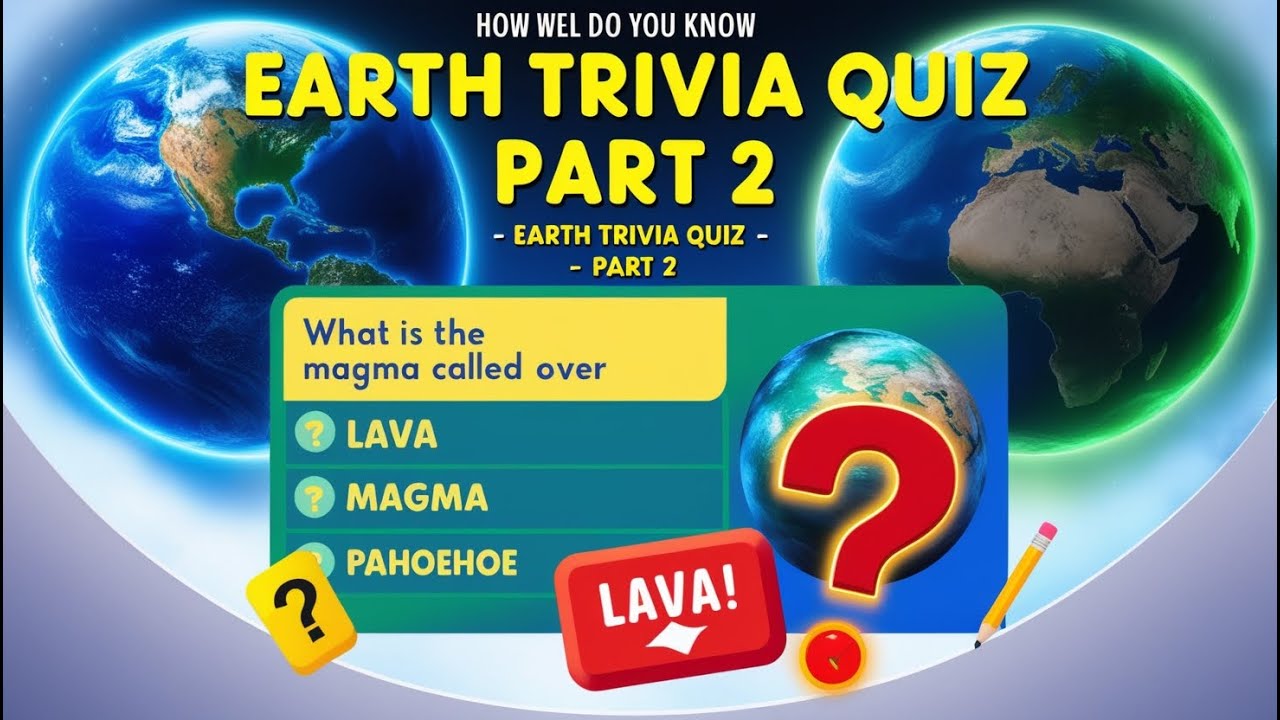 How Well Do You Know Our Planet? 🌎 Earth Trivia Quiz - Part 2 #quiz # ...