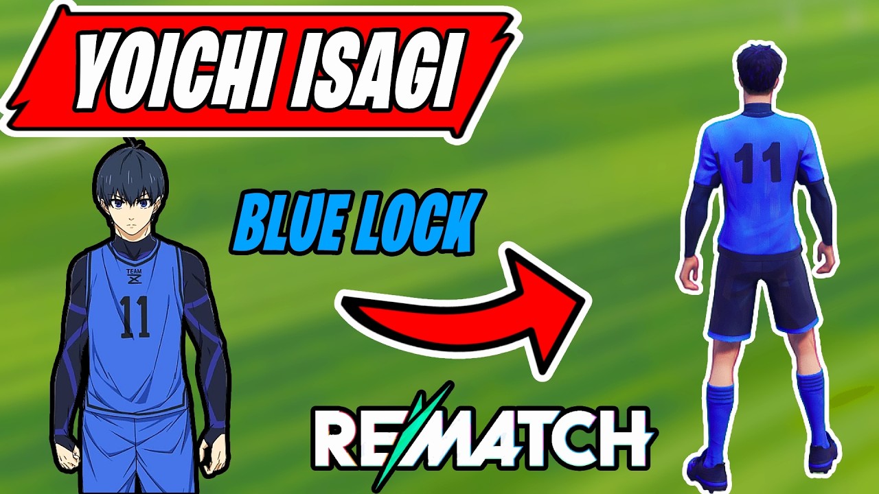 HOW TO MAKE YOICHI ISAGI IN REMATCH GAME (BLUE LOCK KIT GUIDE) - YouTube
