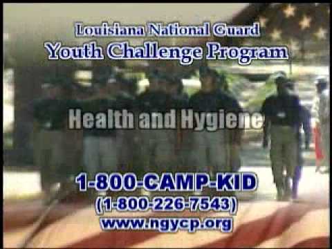 Louisiana National Guard Youth ChalleNGe Program - YouTube