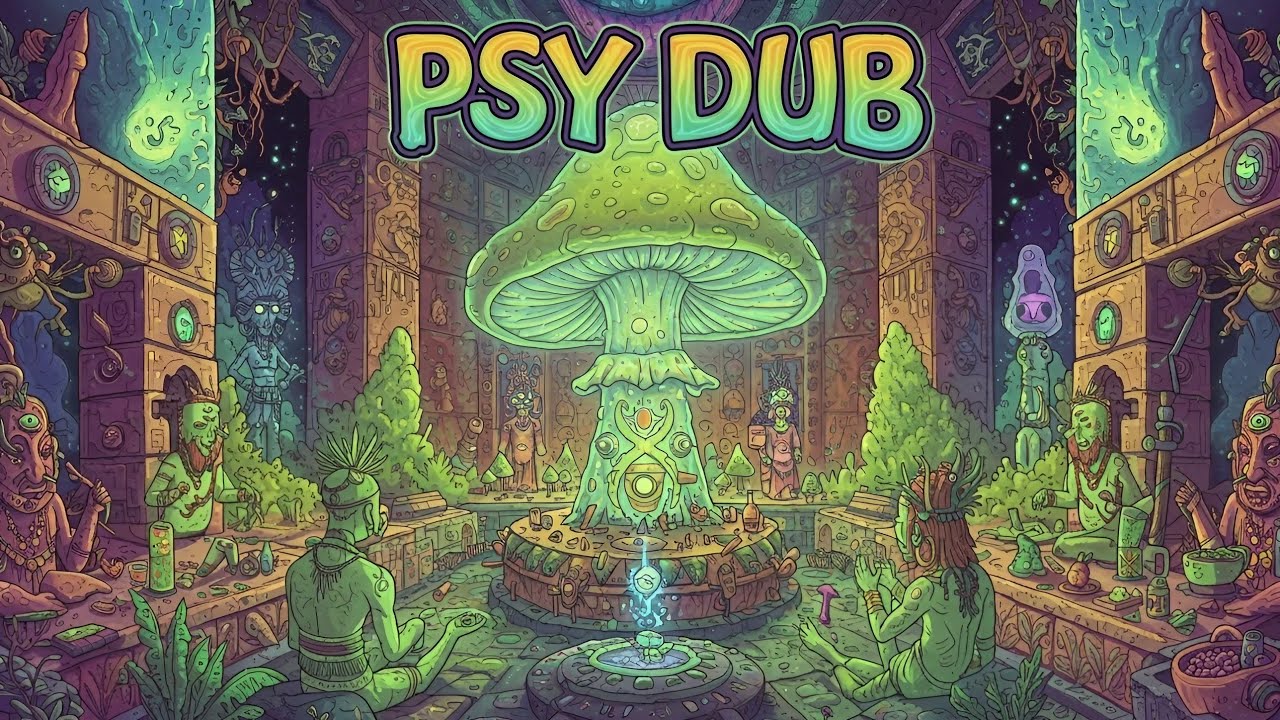Psy Dub Mix - Ancient Mushroom's Power (Psychill Dub, PsyDub Chill Out ...