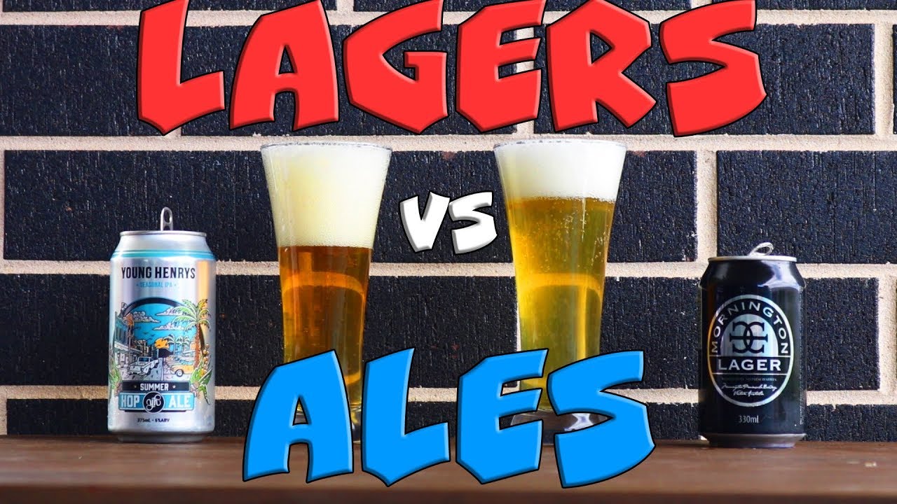 Lagers Vs Ales: Whats the Difference? - YouTube