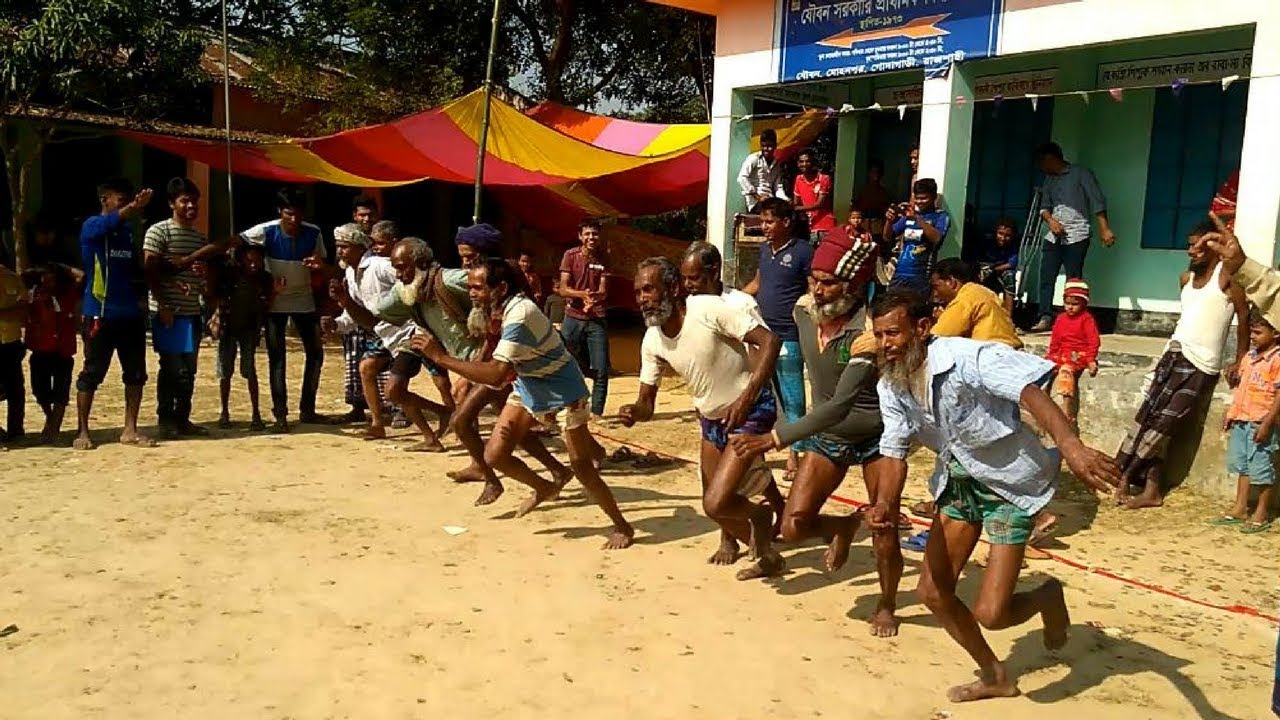 Old Man Racing Competition in Village - Do Not Laugh at - YouTube