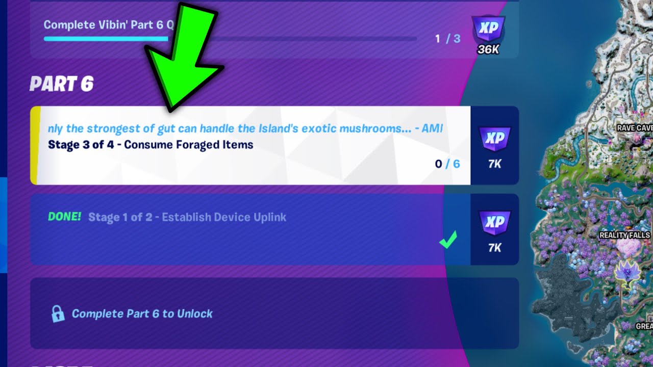 Stage 3 of 4 - Consume Foraged Items - YouTube