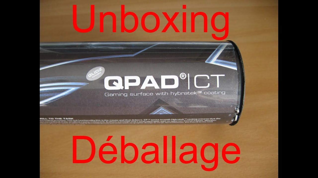 Déballage du QPAD CT / Le SET UP ARRIVE !!!!!! - YouTube