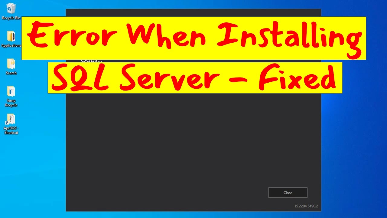 Unable To Install SQL Server Microsoft ODBC Driver 17 For SQL Server
