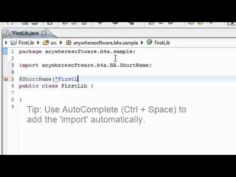 Basic4android Tutorial - Creating a library - YouTube