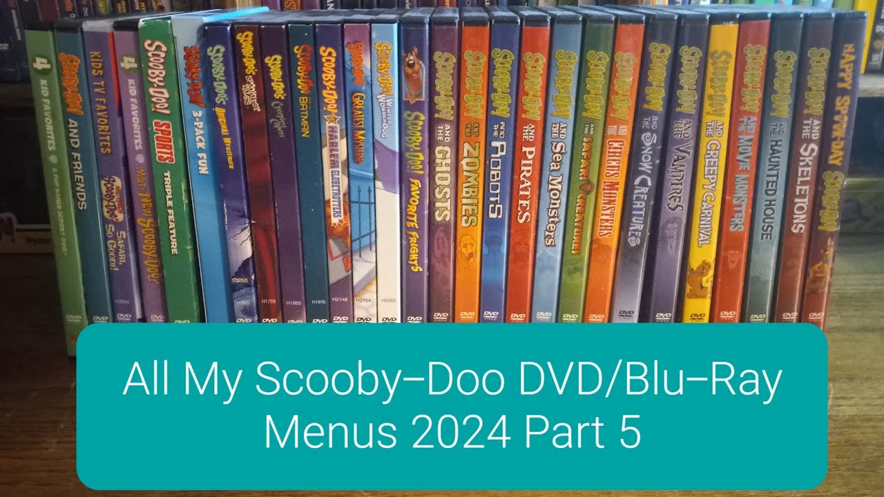 My Scooby-Doo DVD/Blu-Ray Menus 2024 Part 5 - YouTube