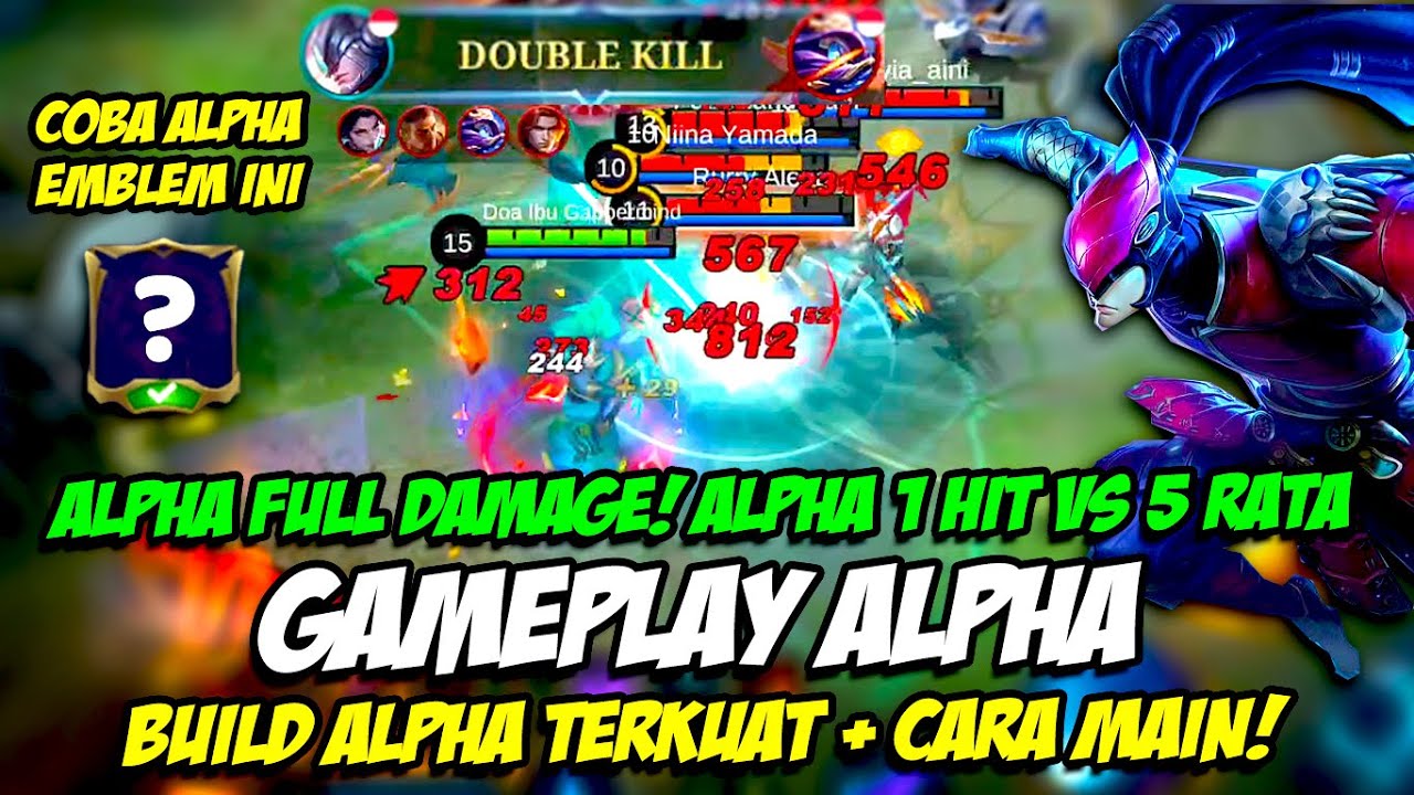 GAMEPLAY ALPHA | ALPHA 1 HIT USER ALPHA COBA CARA INI BUILD ALPHA ...